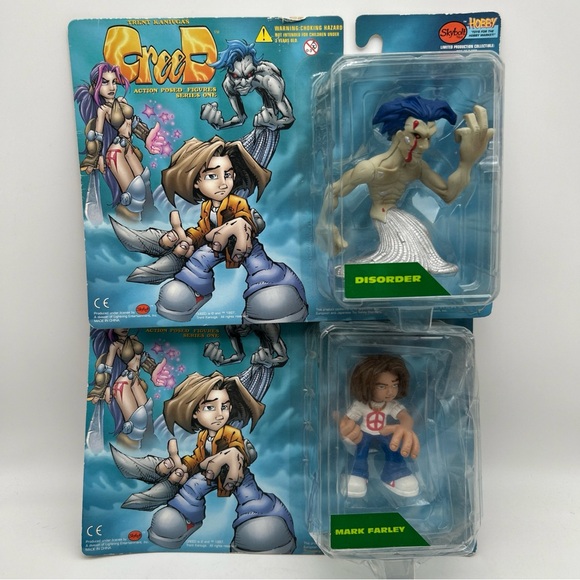 Skybolt Toyz | Toys | 4 Skybolt Toyz Creed Set Of 2 Figures Disorder Mark Farley 997 Series One ...